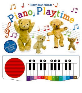 Piano Playtime Teddy bear Friends (Sound Book) Board Book – Best Of ...