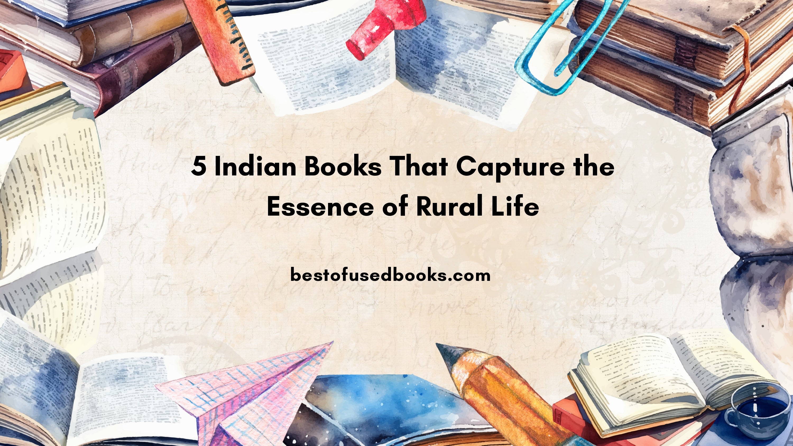 5 Indian Books That Capture the Essence of Rural Life – Best Of Used Books