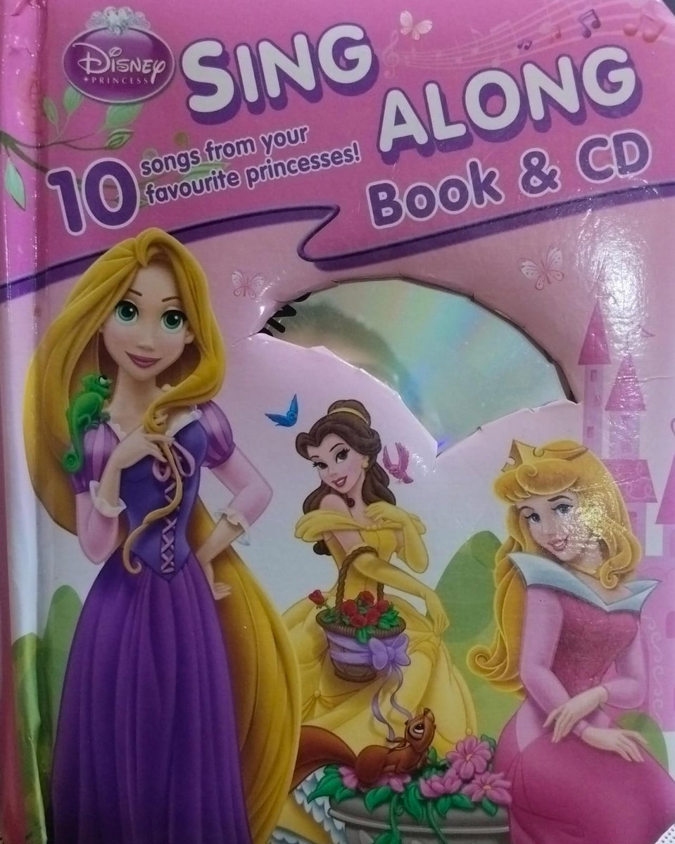 Disney princess sing along books [with cd][hardcover][board book ...