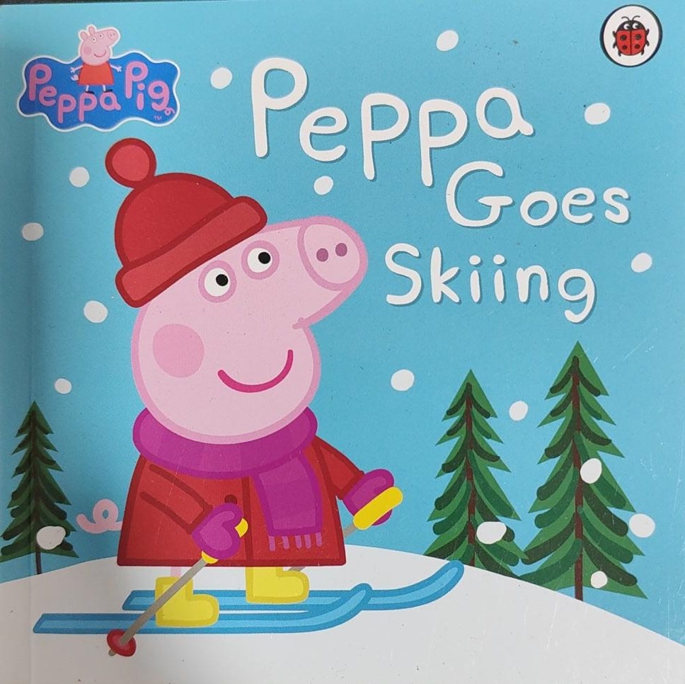 Peppa goes skiing [PALM SIZE] – Best Of Used Books