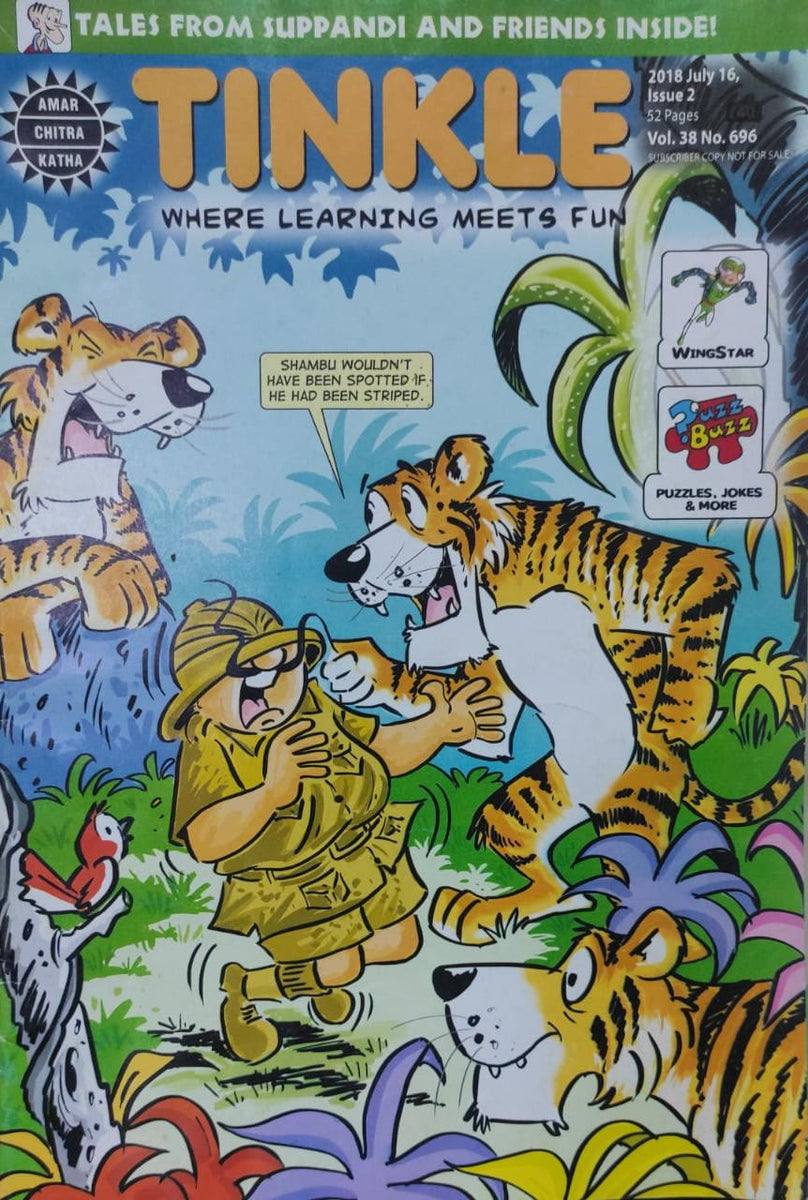 TINKLE WHERE LEARNING MEETS FUN VOL.38 NO.696 (AMAR CHITRA KATHA) (MAG ...
