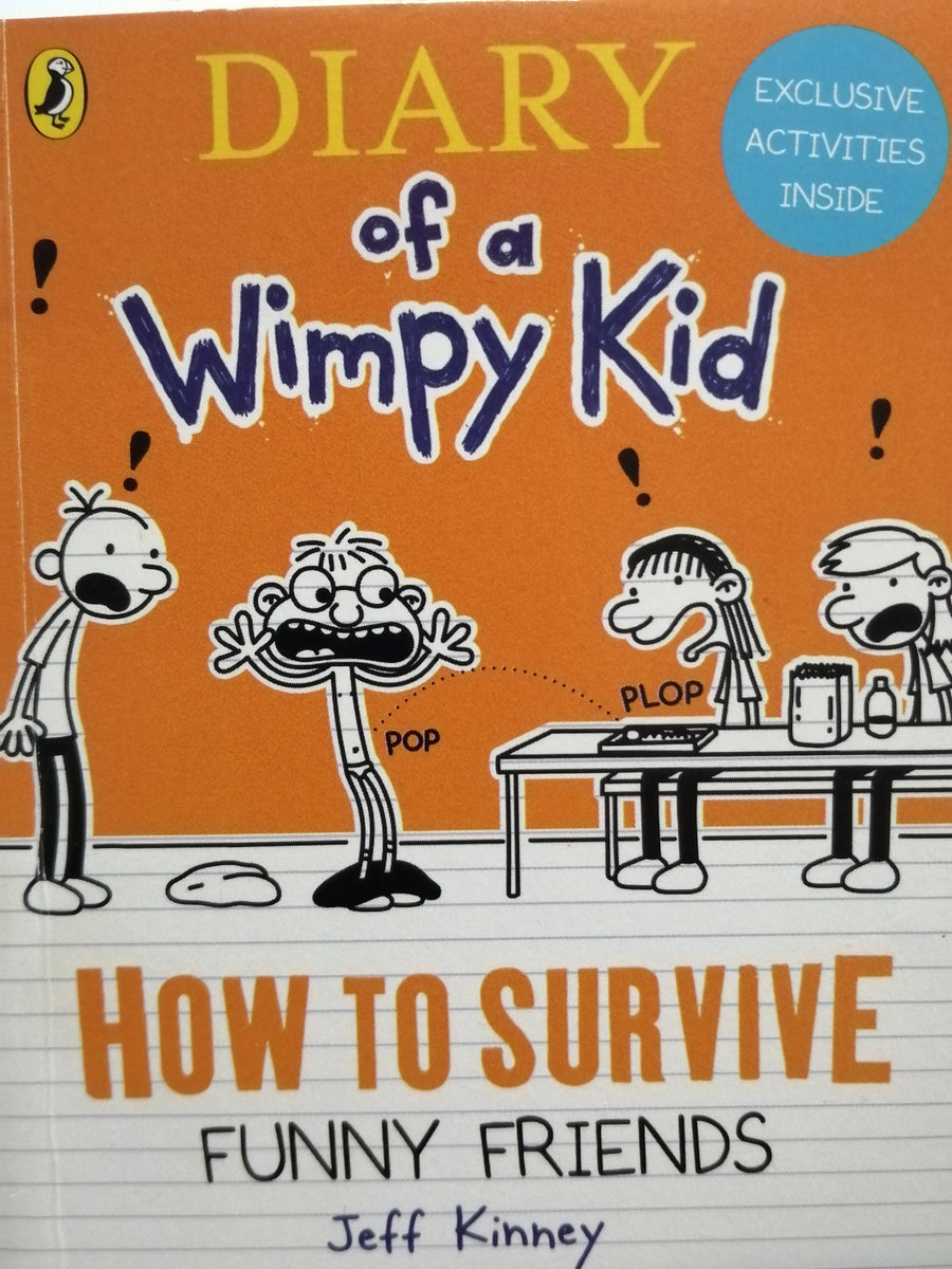 Diary Of A Wimpy Kid- How to Survive Funny Friends – Best Of Used Books