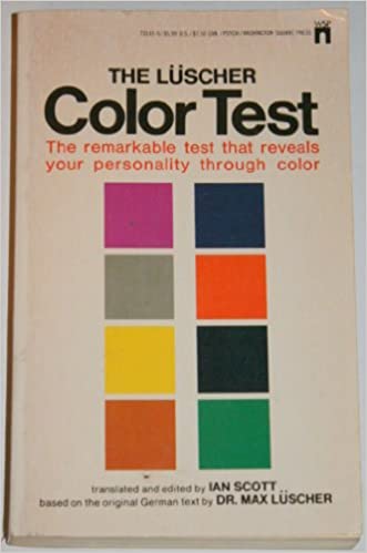 LUSCHER COLOR TEST – Best Of Used Books